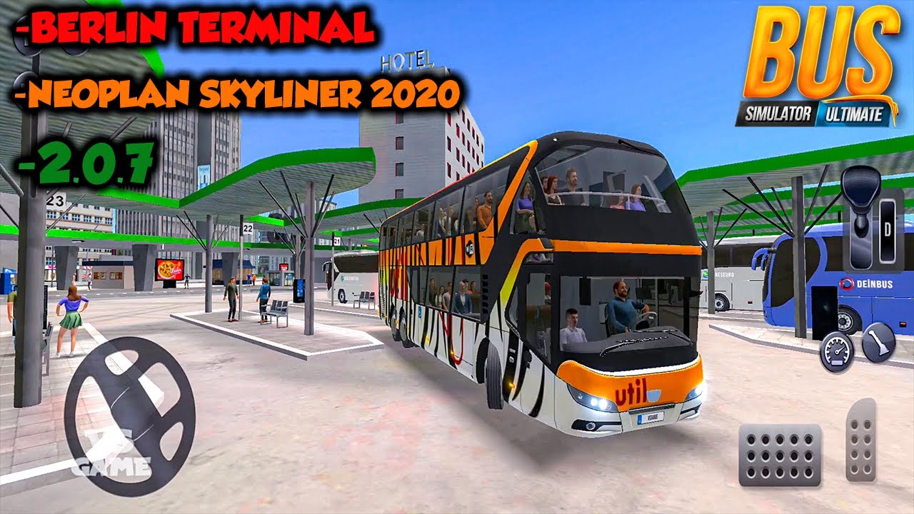 Bus Simulator Ultimate - New Berlin terminal and Neoplan Skyliner Bus ...