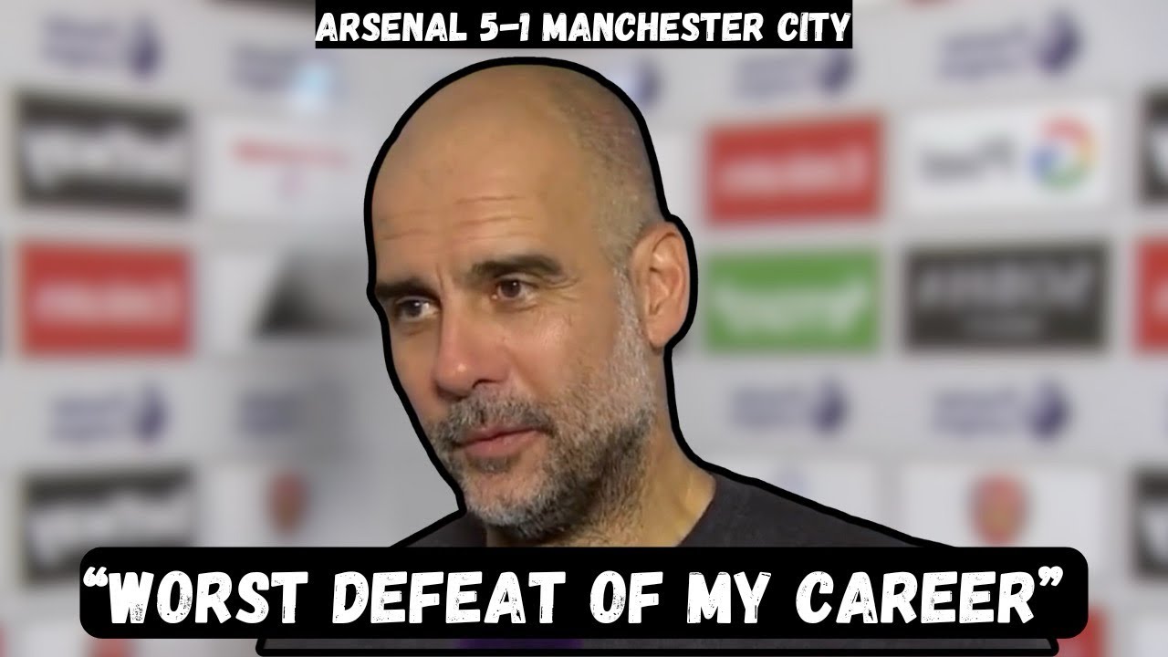 "Worst defeat of my career" - Pep Guardiola Post Match interview ...