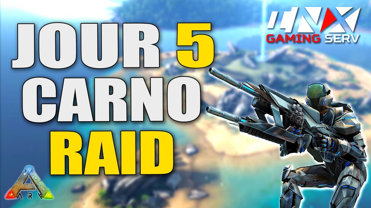 ON RAID LA CARNO ISLAND SUR INX ARK PVP Ep5 - YouTube