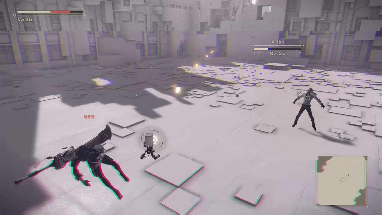 NieR:Automata 2B vs Adan - YouTube