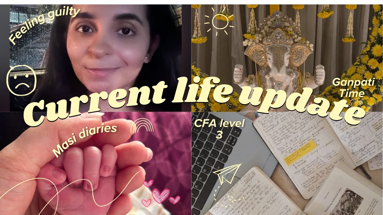 Life Update | CFA Level 3 Update | New Books | Important Announcement ...