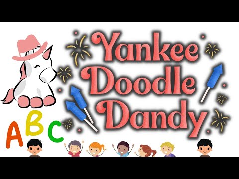 Yankee doodle dandy went to town | Nursery rhymes songs for kids - YouTube