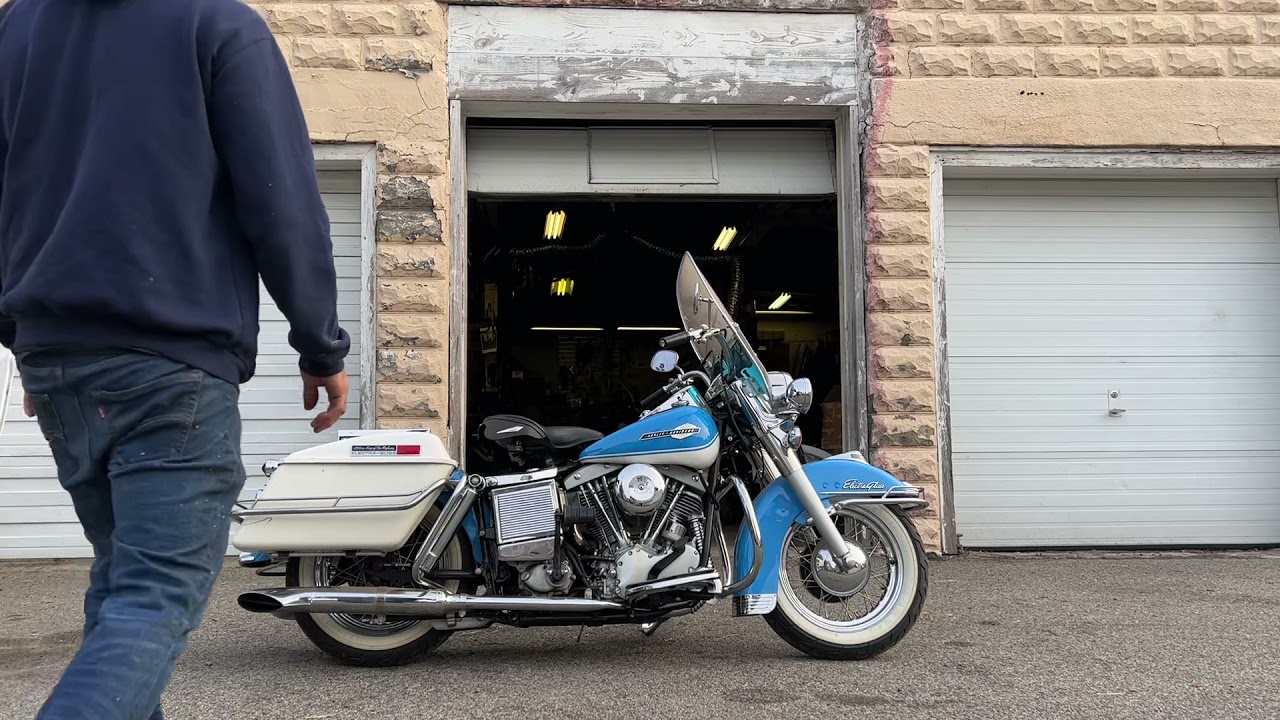 1967 FLH Electra glide harley - YouTube