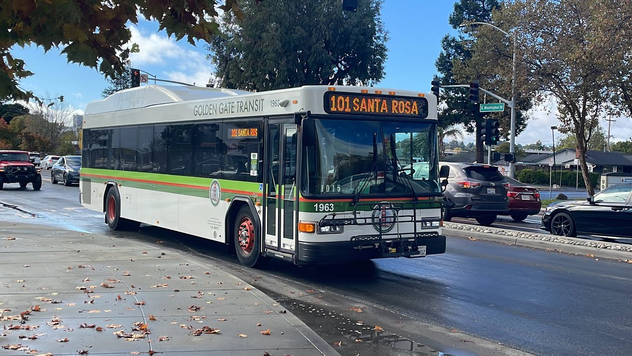 Transit Bus Action on Veterans Day *+ Featuring delivery trucks , Bell ...