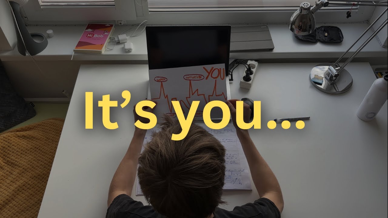 Why you can't work HARD and how to fix your SELF-IMAGE in 3 steps - YouTube