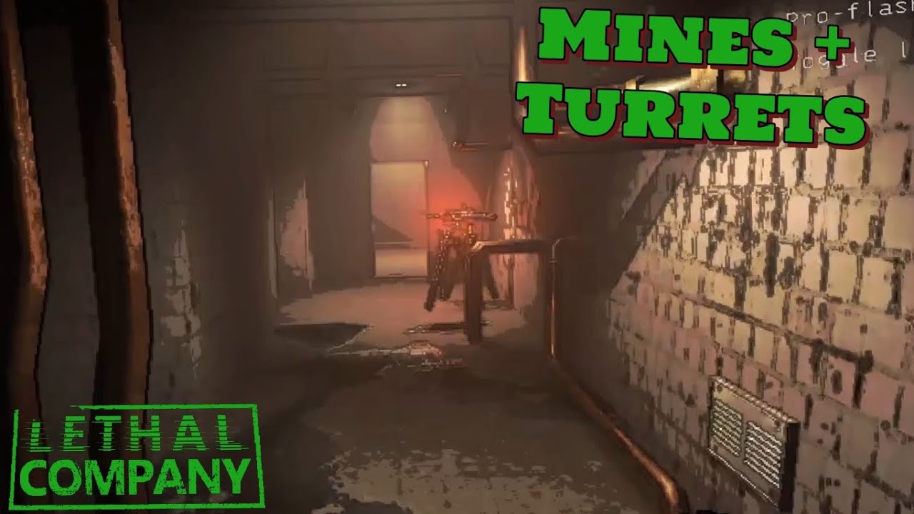 LETHAL COMPANY - Mines & Turrets - YouTube