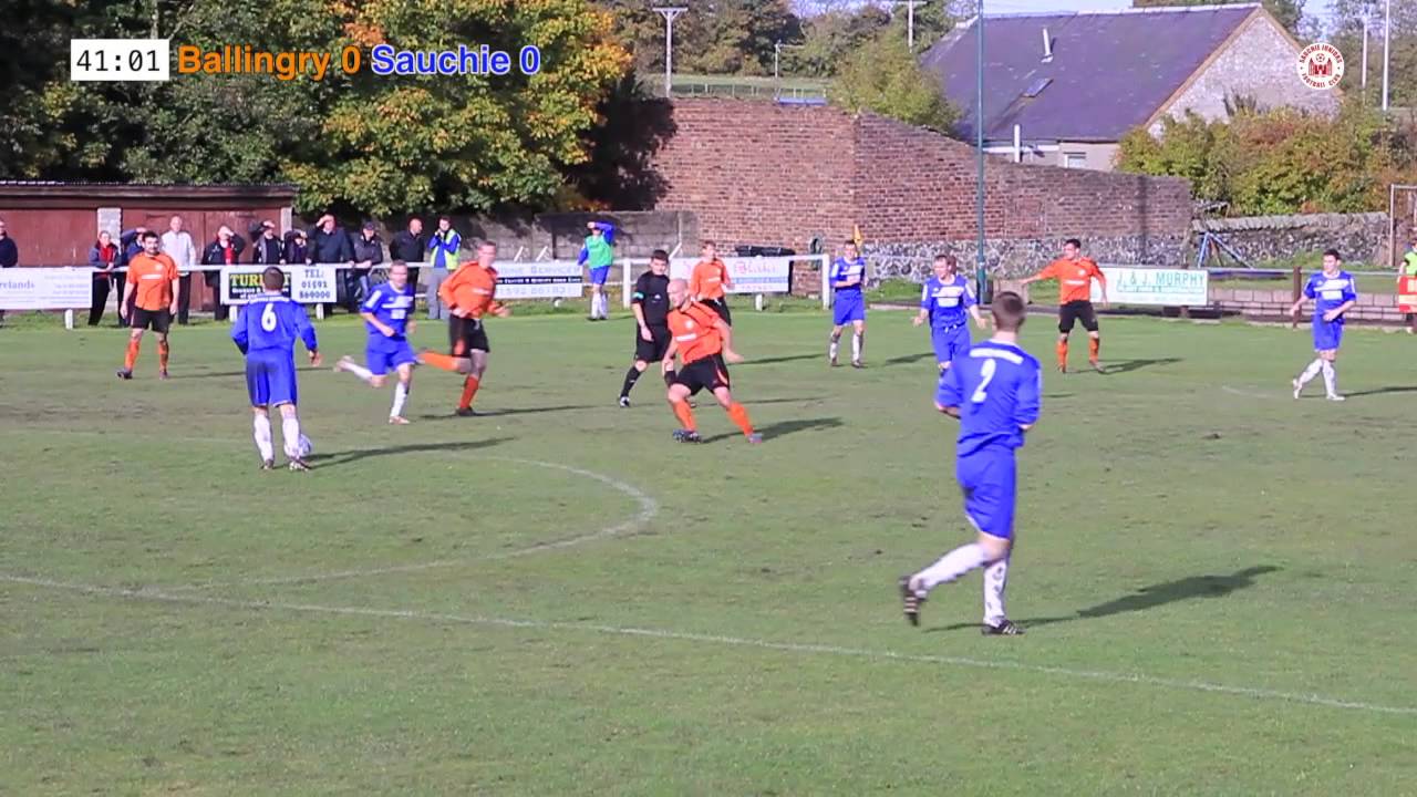 Ballingry Rovers v Sauchie Juniors - YouTube