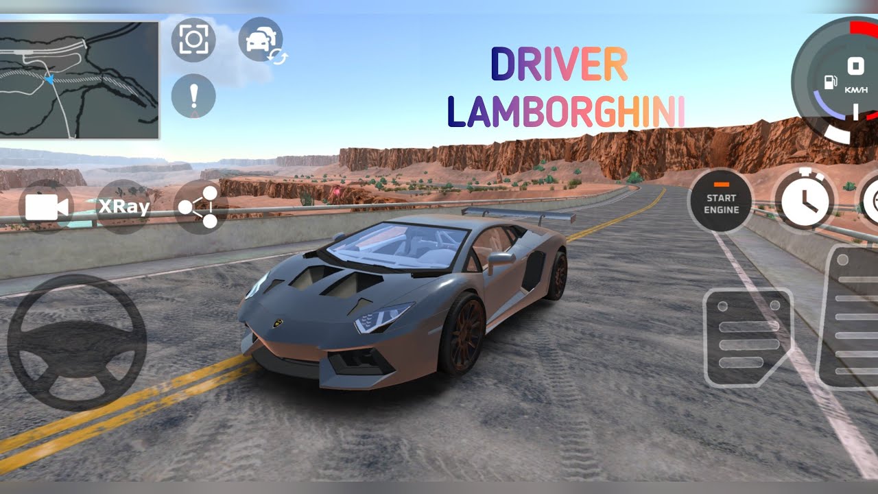 Real Car Driver Game | Lamborghini | Ofline Game | Car Driver | Gaming ...