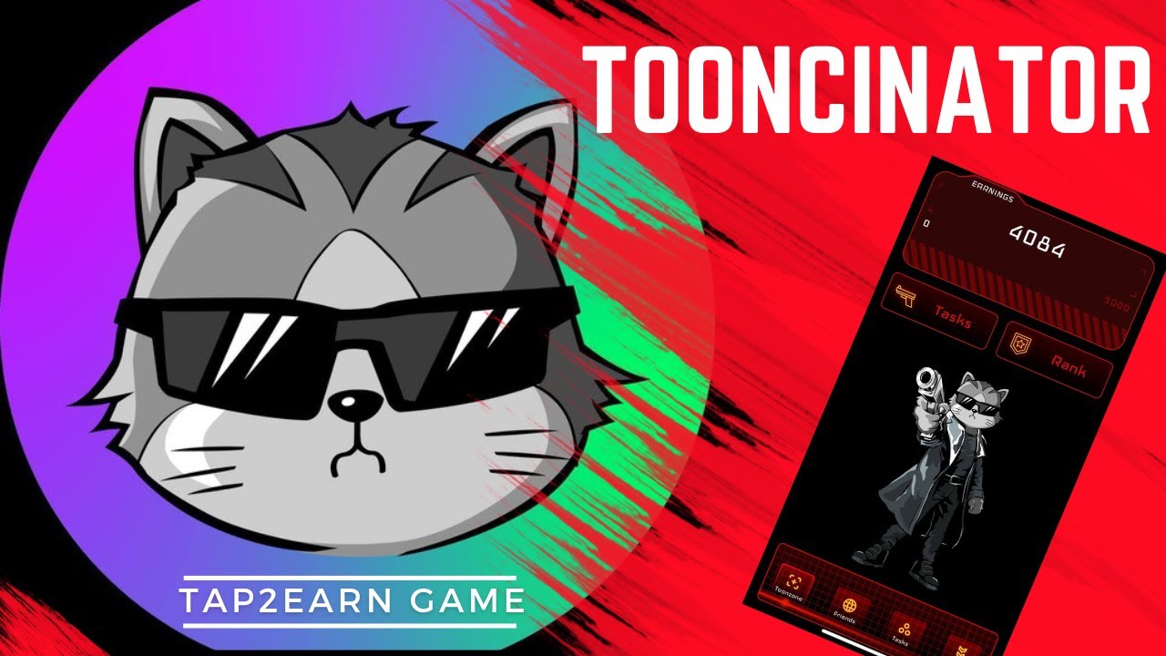 Tooncinator - Tap2Earn Game Telegram - YouTube