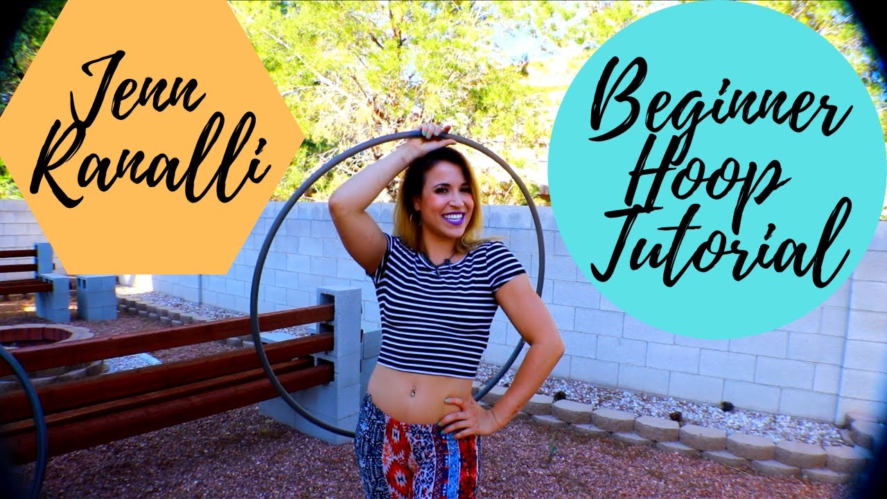 Beginner Hula Hoop Trick - Forward Head Duck Out - YouTube