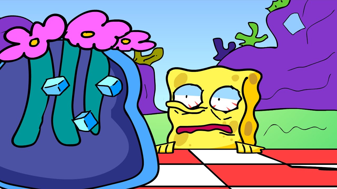 Spongebob V.S. Iced Water | Spongy Dehydration | Friday Night Funkin ...