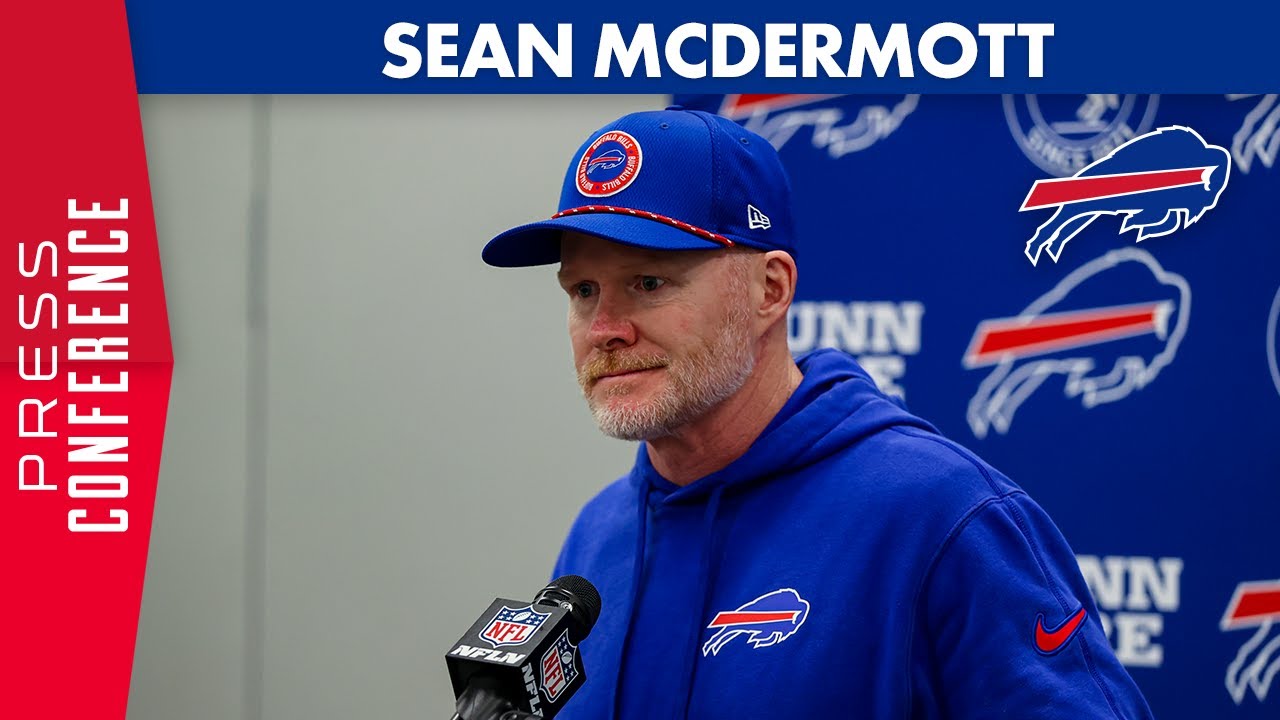 Sean McDermott Addresses The Media Following The Bills Loss To The Los ...