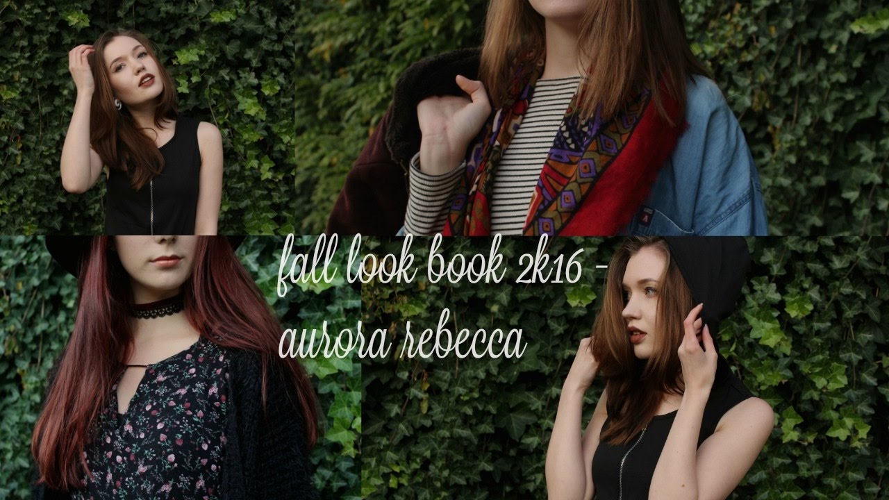 FALL LOOK BOOK - YouTube