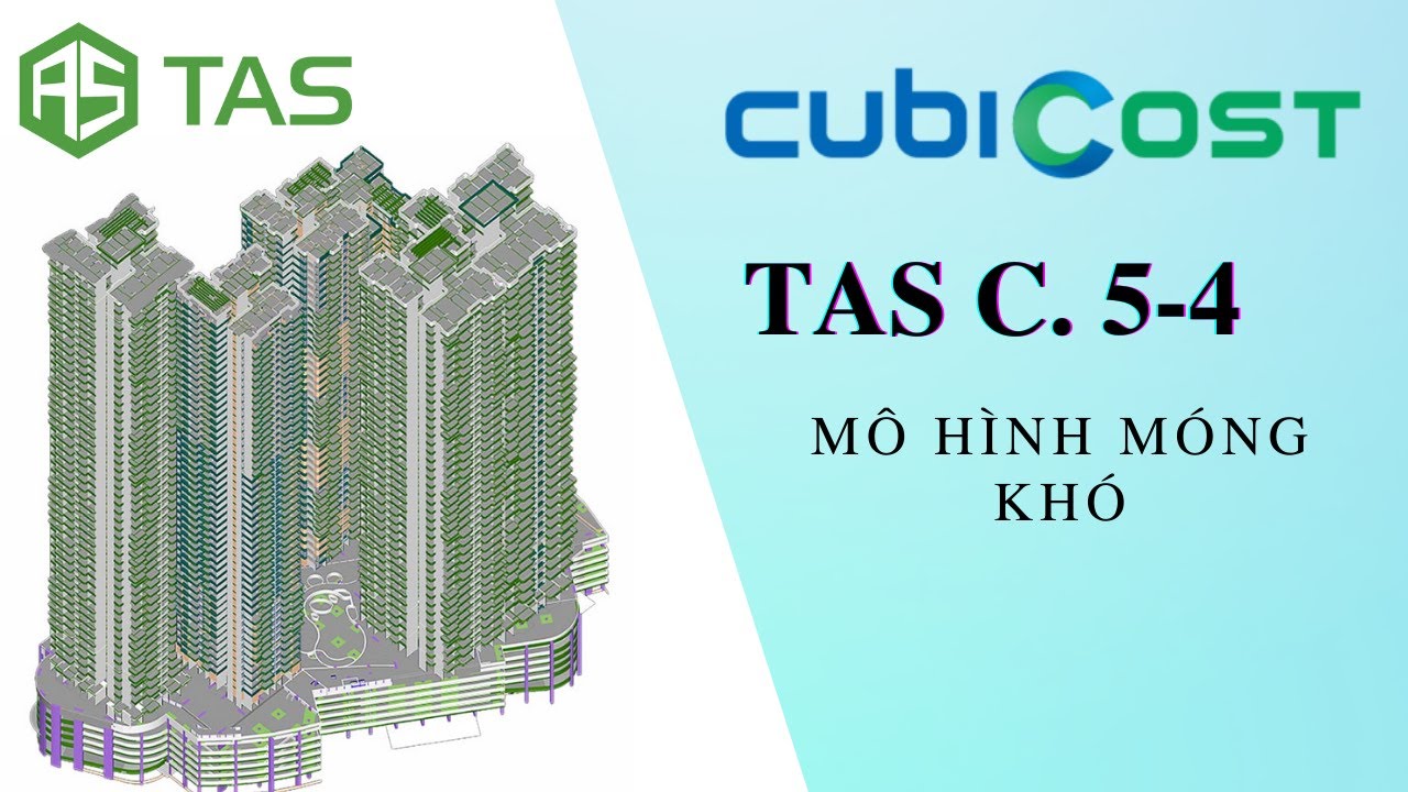 Cubicost # TAS C # 5 4 Mô hình móng khó - YouTube