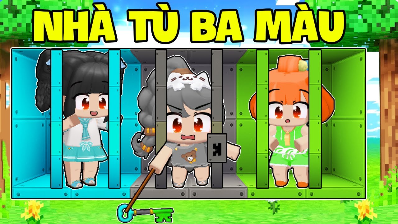 SAMMY THỬ THÁCH 24H THOÁT KHỎI NHÀ TÙ BA MÀU CÙNG MÈO SIMMY TRONG LÀNG ...