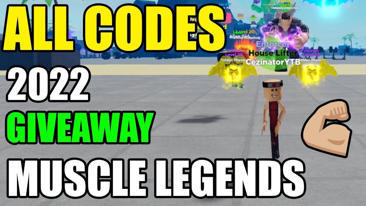 [CODE] MUSCLE LEGENDS ALL WORKING CODES 2022 - YouTube