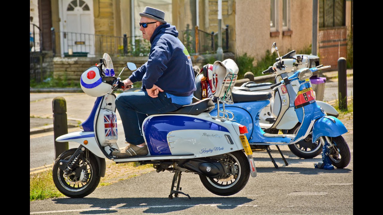 Morecambe Scooter Rally, July 2022, Mod/Scooter Weekend, The Mods are ...