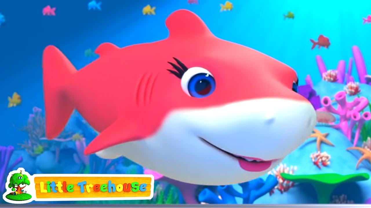 Baby Haj Sang + Børnerim samling for børn på Dansk - YouTube