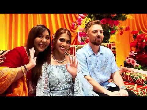 Azeera & Owen’s henna night
