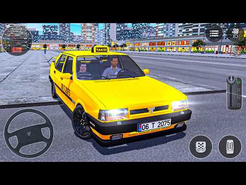 Tofaş Şahin Taksi Sürüş Simülatör Oyunu - Sarı Taksi: Türk Araba Oyunu #31 - Android GamePlay