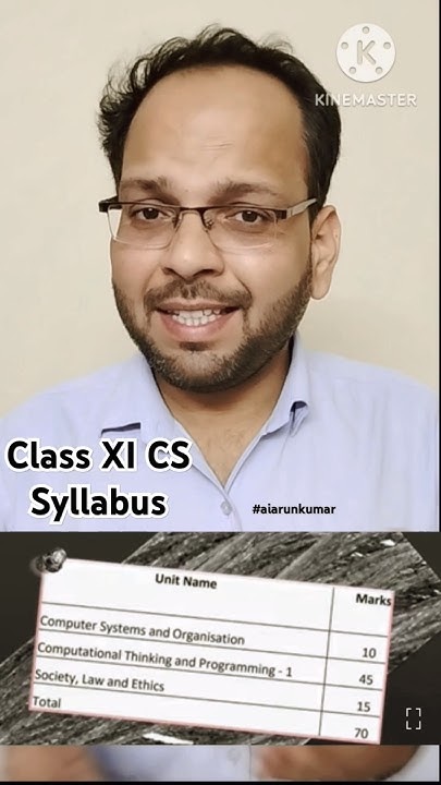 Syllabus class 11th CS | Class 11th Computer science syllabus | # ...