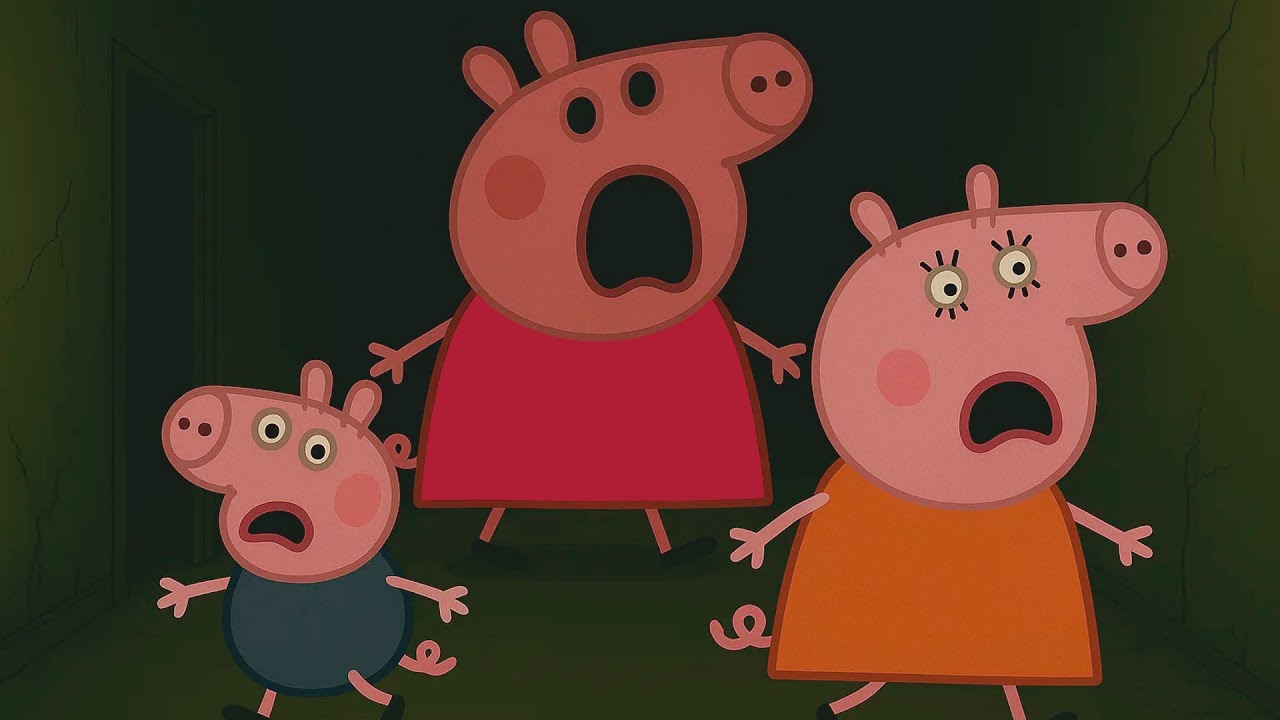 The Thing in George’s Bed | Peppa Pig Lost Episode - YouTube