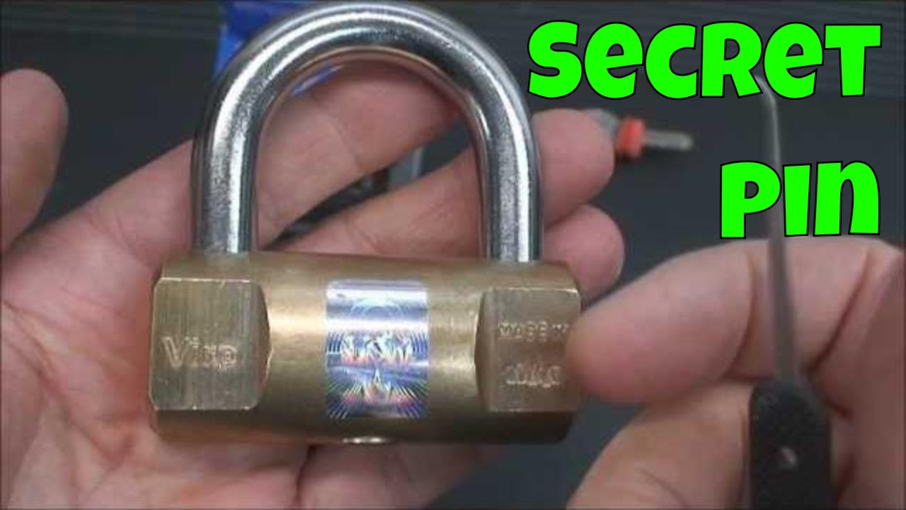 (29) Viro Cylindrical Padlock Secret Revealed & Picked Open - YouTube