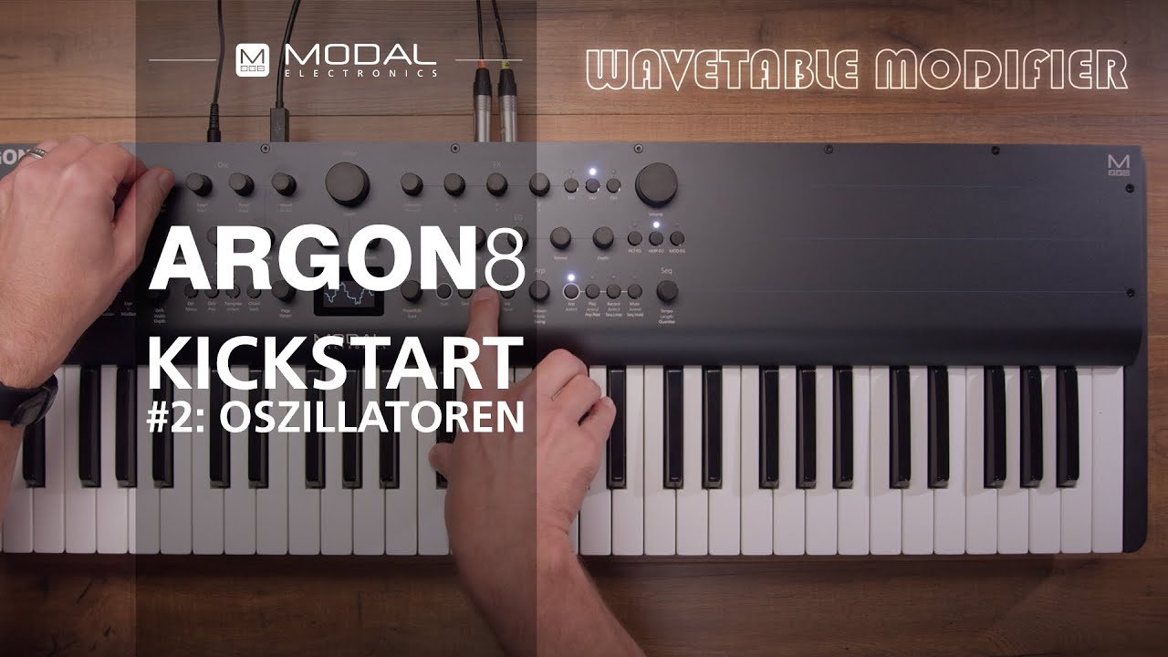 Modal ARGON8 Kickstart #2: Oszillatoren - YouTube