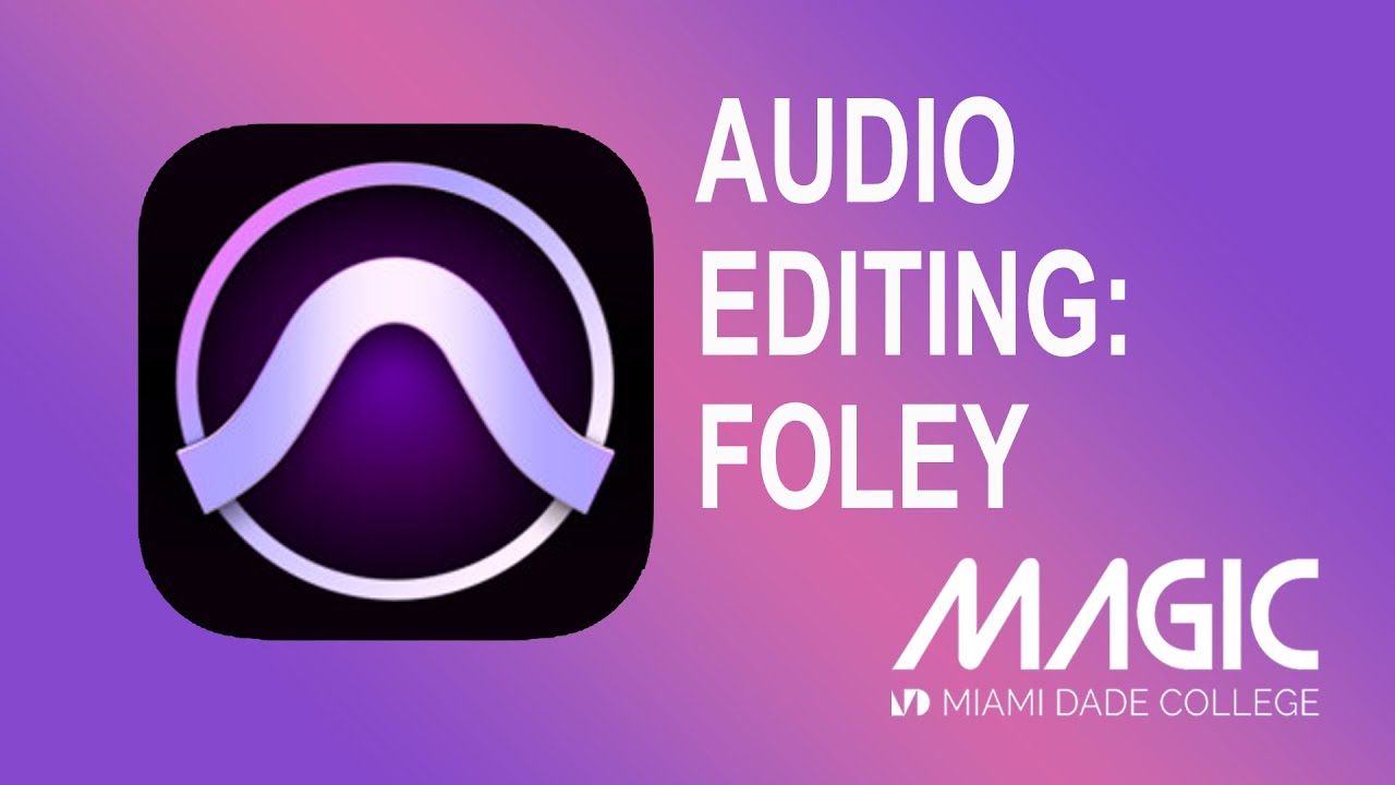 Audio Editing Foley in Pro Tools - YouTube