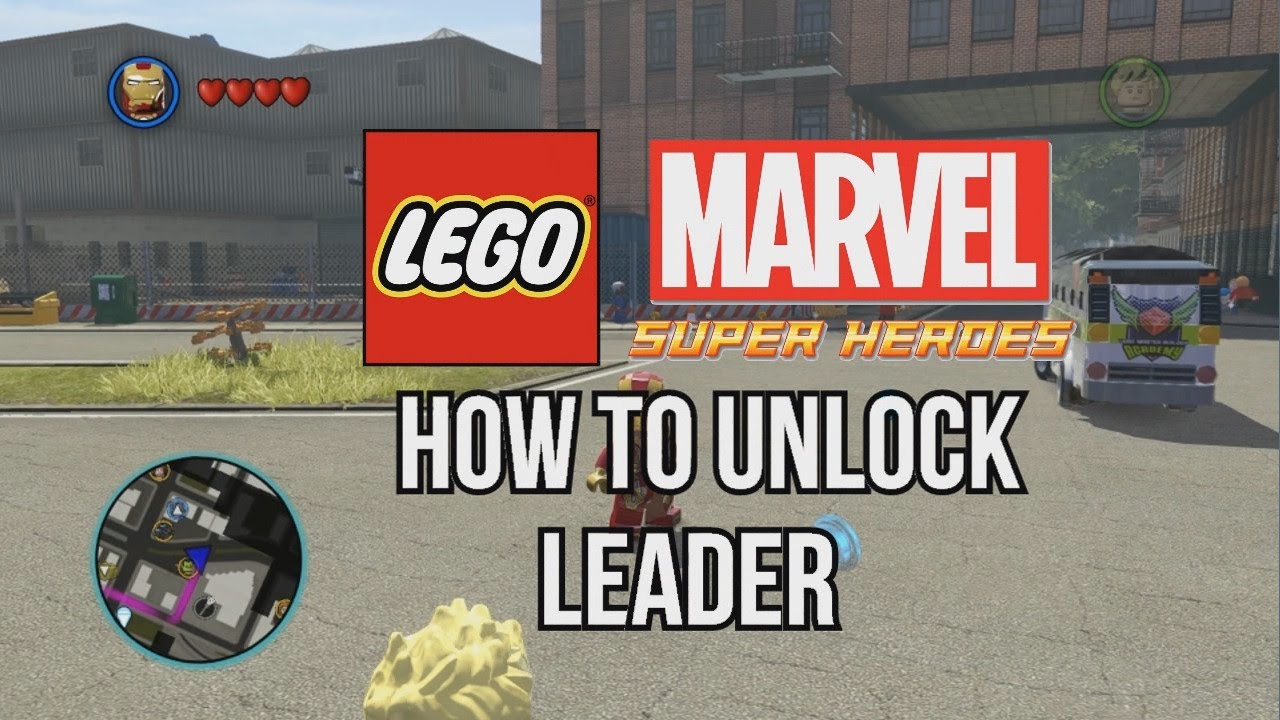 How to Unlock Leader - LEGO Marvel Super Heroes - YouTube