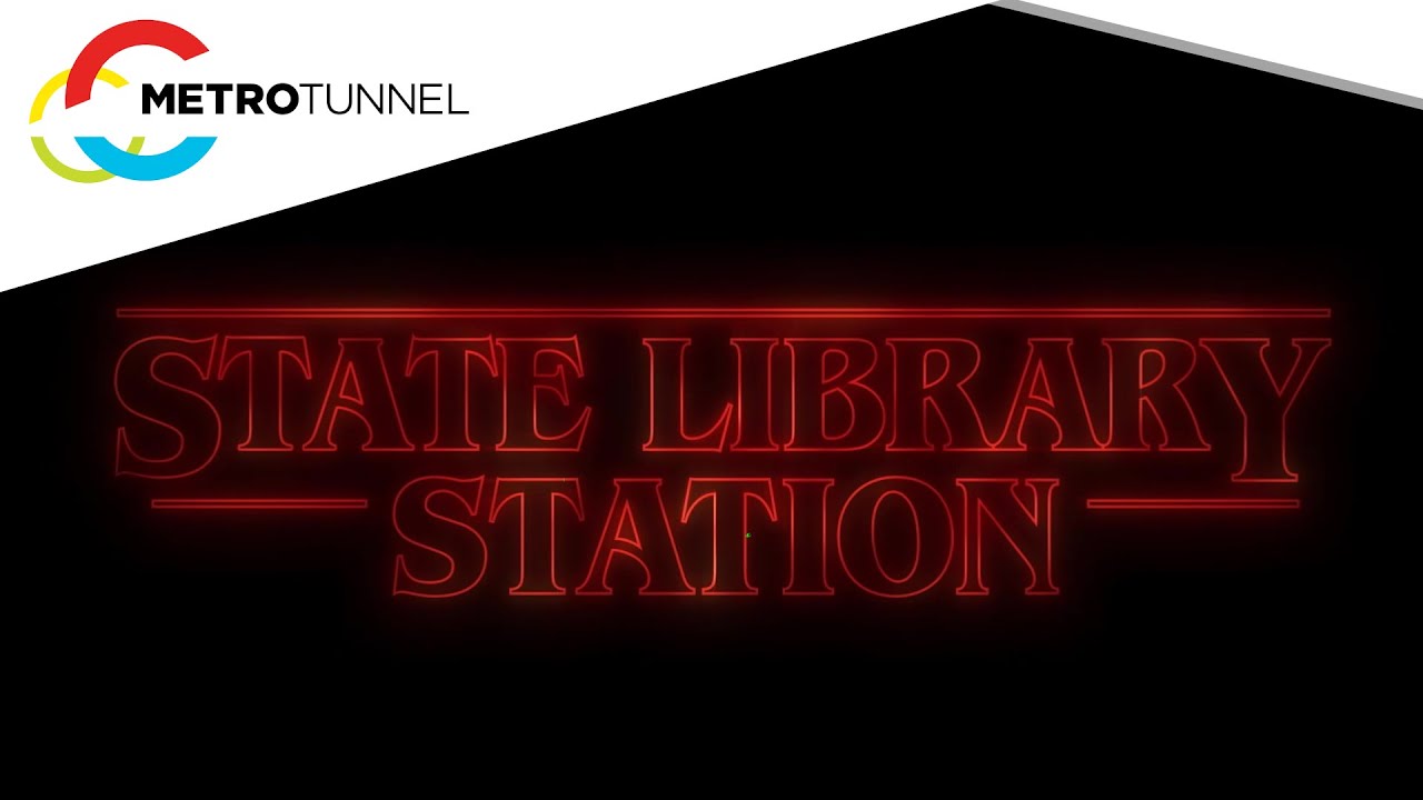 Strange things are happening at State Library Station - YouTube