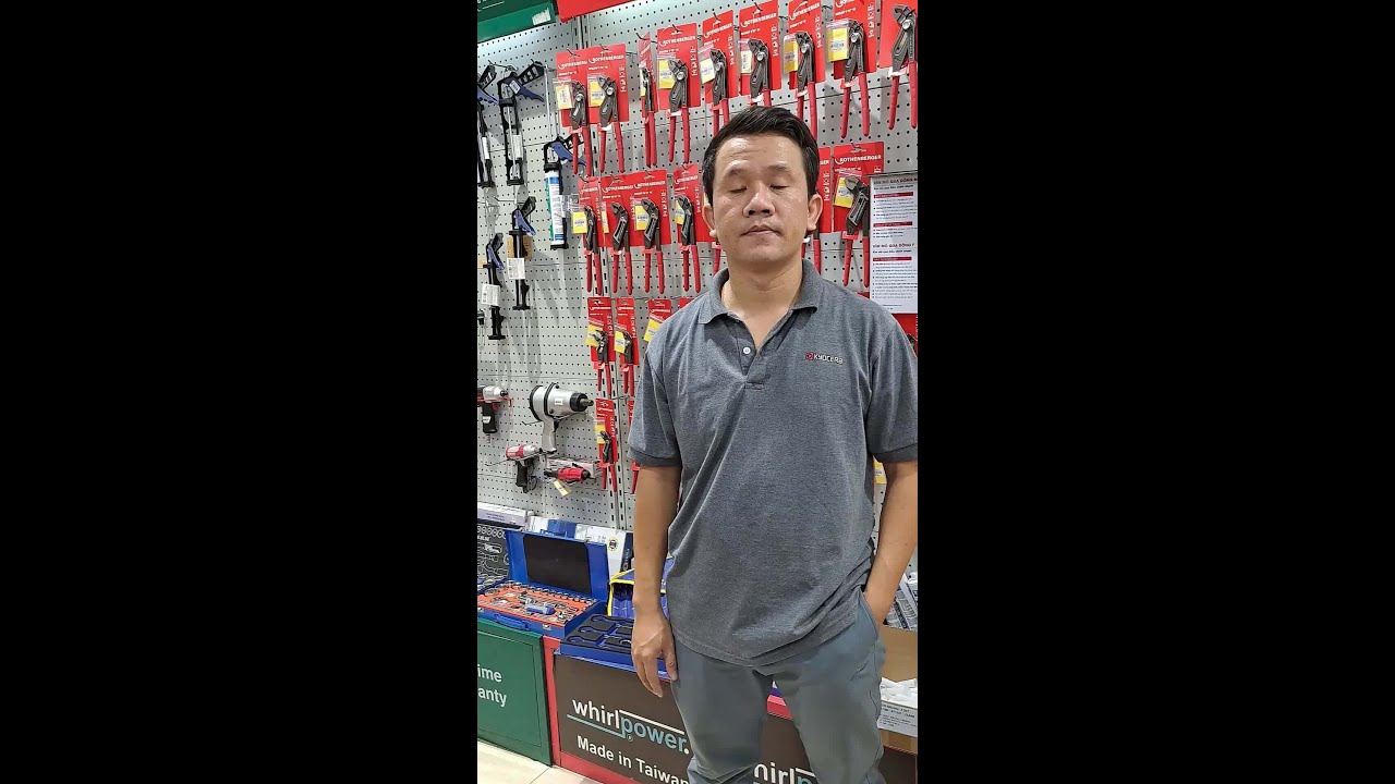 Store Làm Mộc | Đã mắt với quầy trưng bày kìm mỏ quạ Rothenberger - YouTube