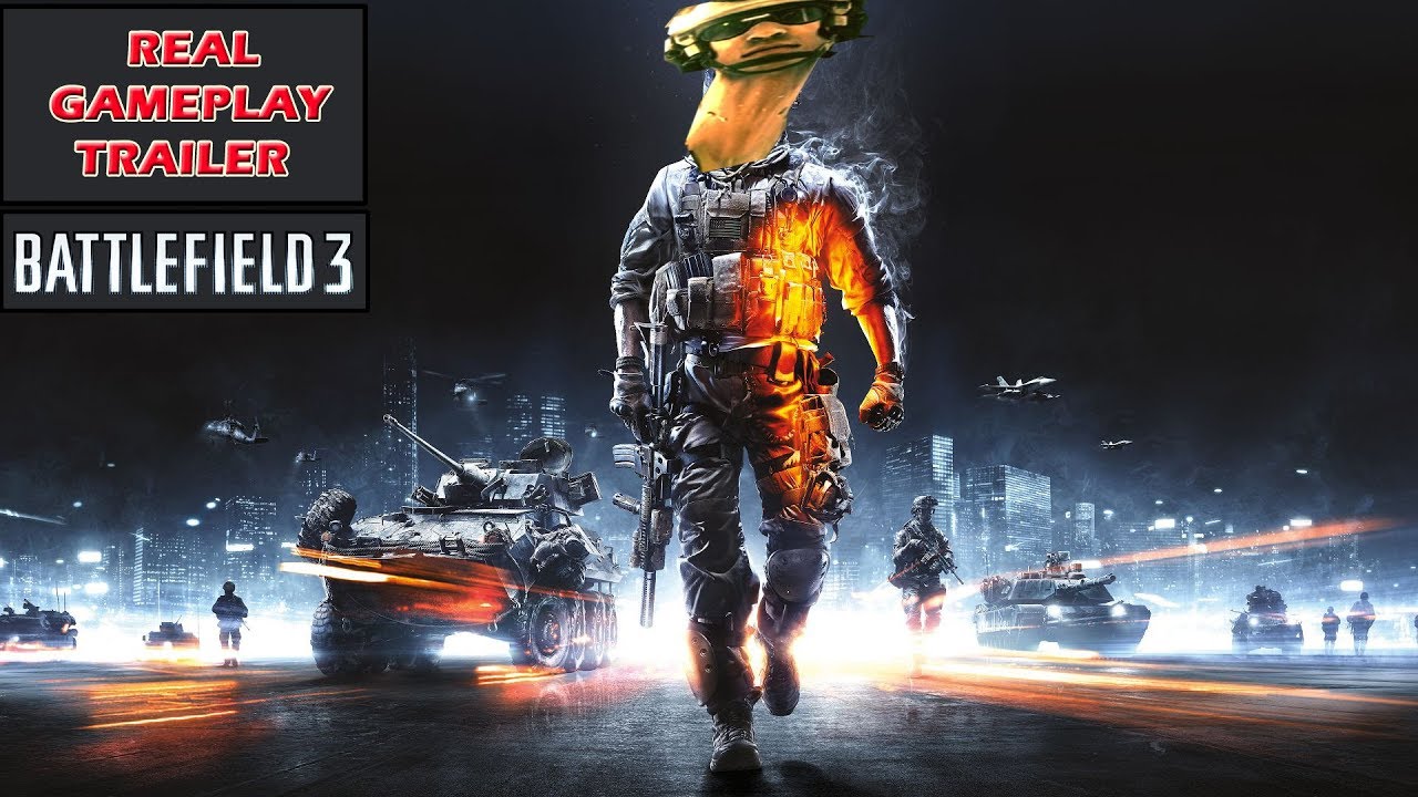 Настоящий Геймплейный Трейлер/ Real Gameplay Trailer/ Battlefield 3 ...