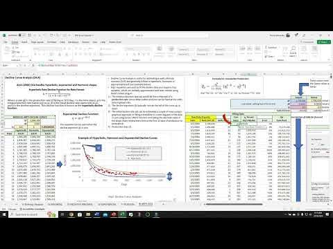 18 Arps Decline Curve Analysis DCA - YouTube
