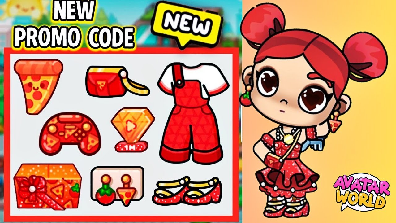 NEW PROMO PIZZA CODE 🍕🎁 UPDATE AVATAR WORLD! - YouTube