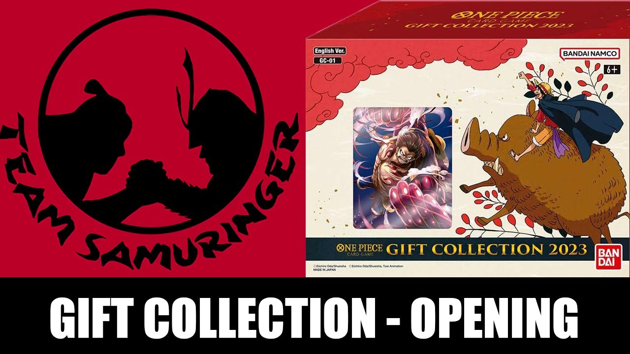 3x GIFT COLLECTION OPENING - One Piece Trading Card Game - YouTube
