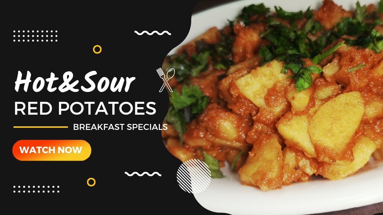 Red Potato/Laal Aloo Recipe By Much Creations. - YouTube