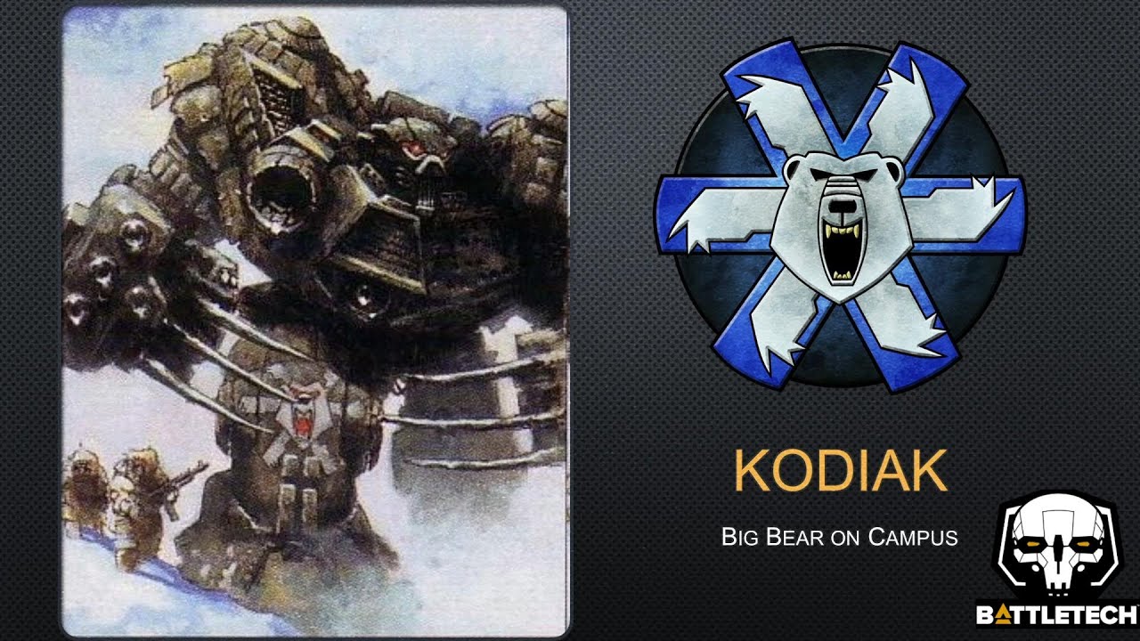 Battletech's Kodiak, the Ghost Bear Largest Totem Machine! - YouTube