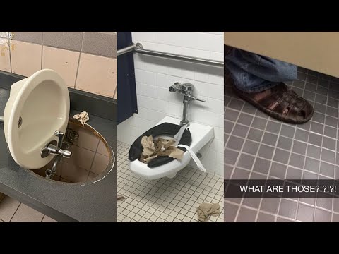 High School Bathrooms Are Repulsive...