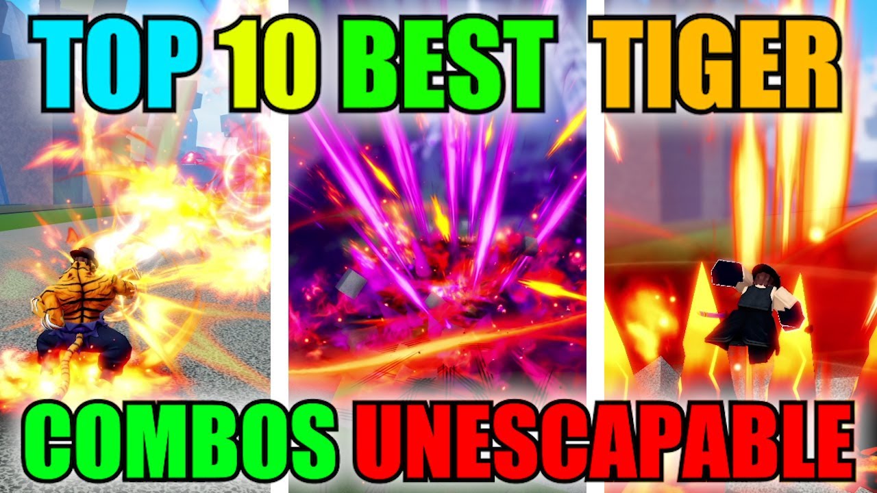 [NEW] TOP 3 BEST Tiger Combos in Blox Fruits (UNESCAPABLE) - YouTube