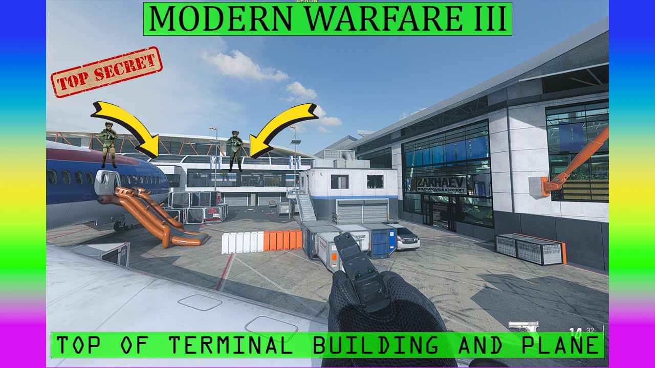 COD Modern Warfare 3 | How To Get On Top Of "Terminal" Building & MORE ...