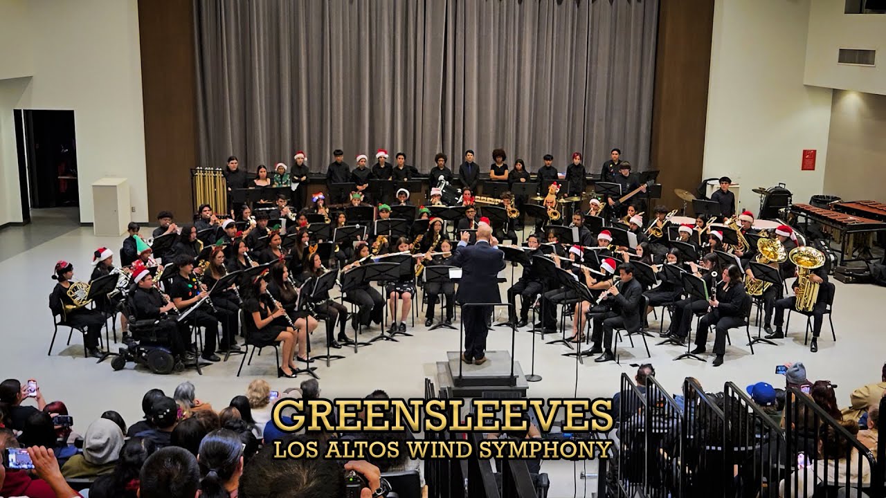 Greensleeves - Los Altos Band - YouTube