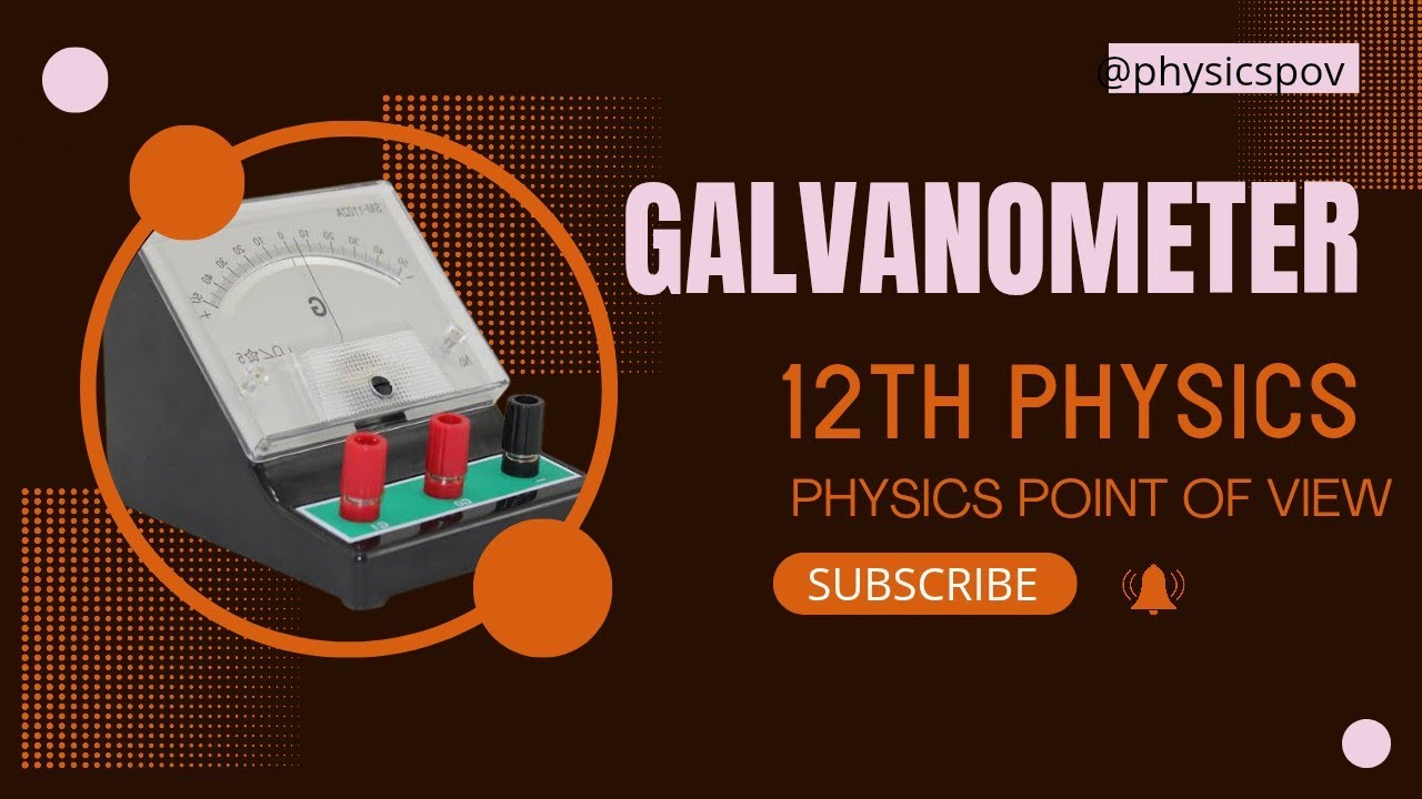 Galvanometer | Construction, Working & Principle | Class 12 Physics ...