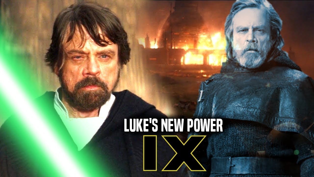 Star Wars Episode 9 Luke's NEW Power! Potential Spoilers & More - YouTube