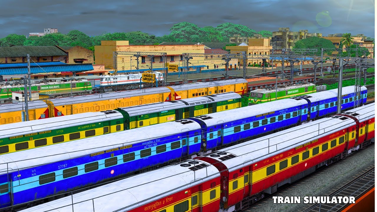 Indian Railways Train Simulator Gameplay [FHD] - YouTube