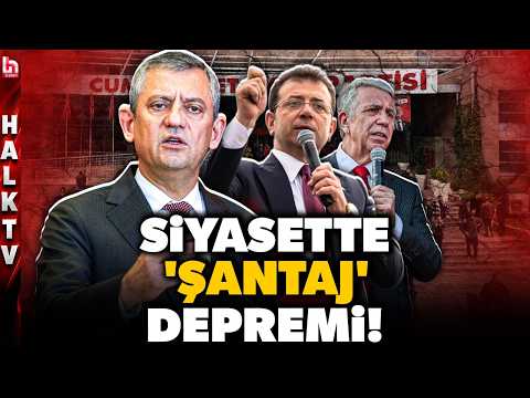 Özgür Özel'e büyük komplo! Kendisine gelen şantajları açıkladı! Ankara bu sözlerle çalkalanıyor!