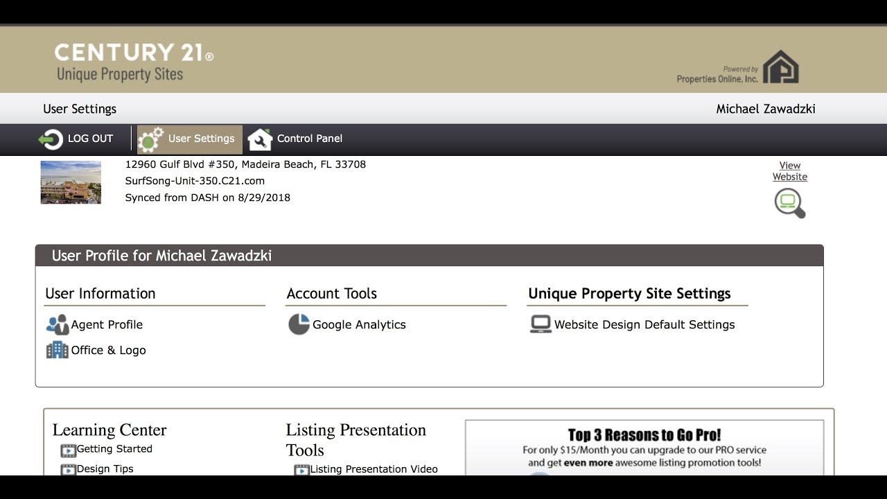 Century 21 Listing Asset Tools (Part 1) - YouTube