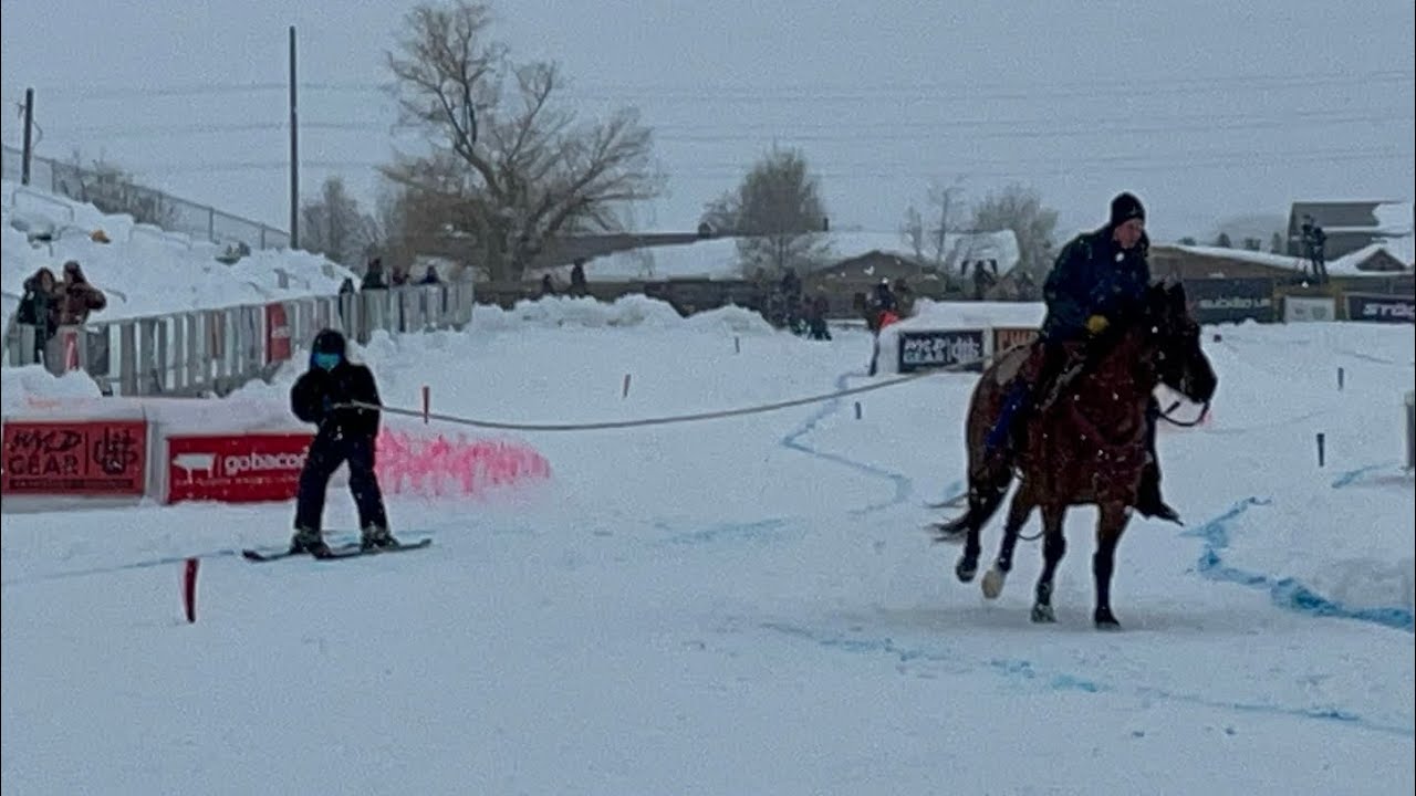 SkiJoring Heber City UT - YouTube