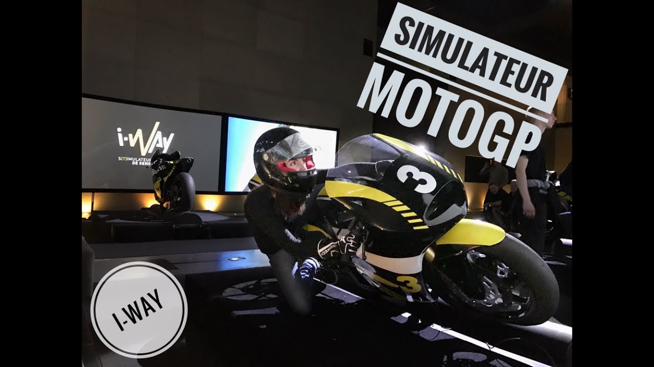 SIMULATEUR MOTOGP IWAY - YouTube
