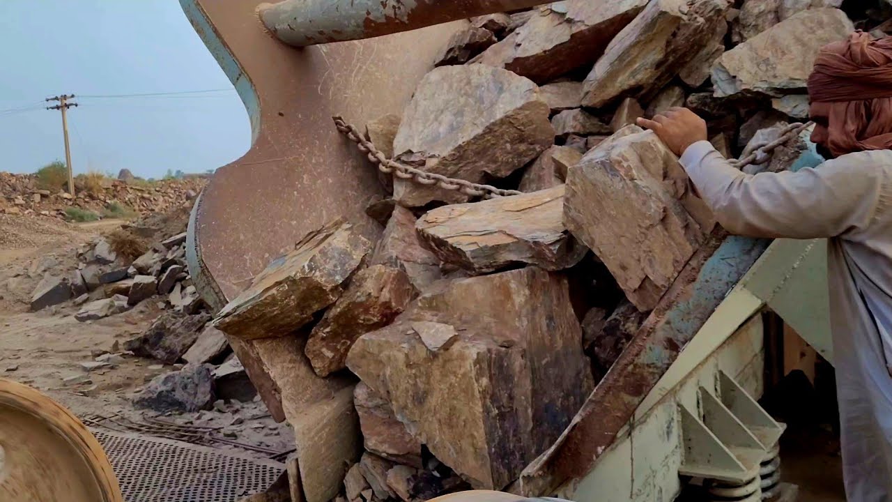 Giant Rocks Crushing | Satisfying Stone Crushing Process | Jaw Crusher ...